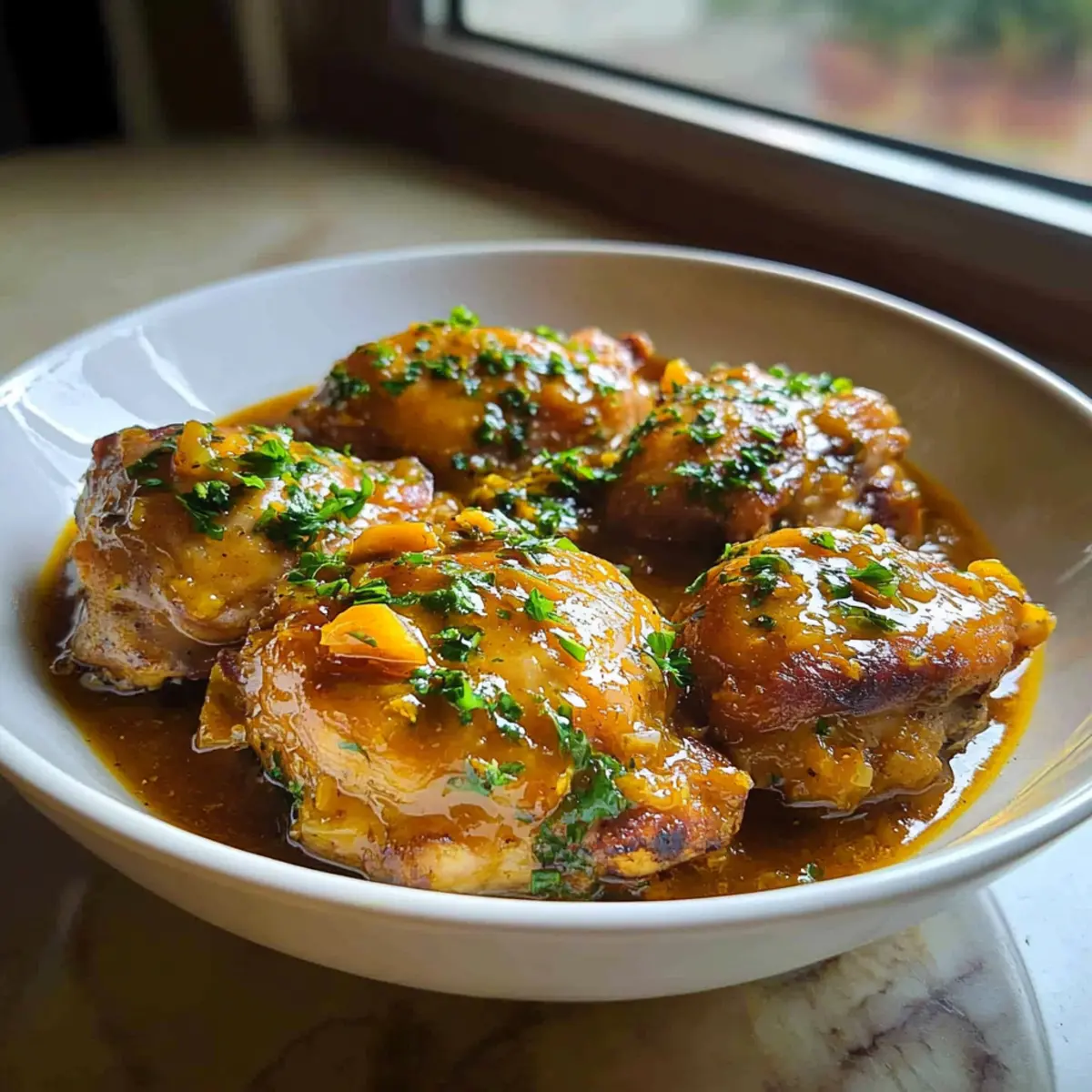 Irresistible Crockpot Pumpkin Beer Braised Chicken for Fall