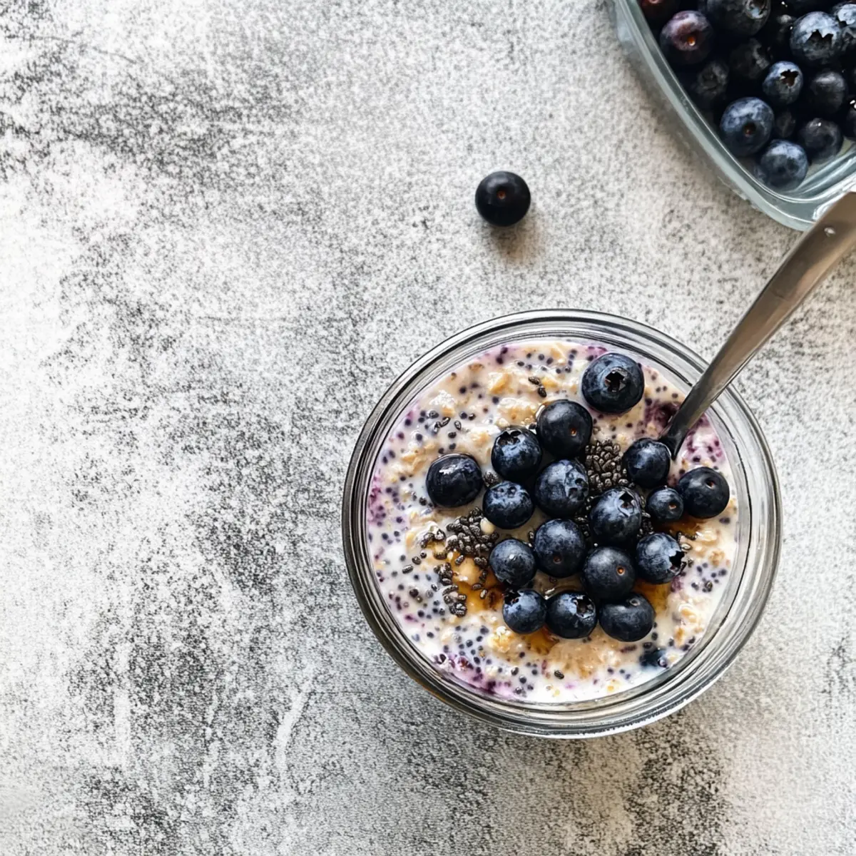Delicious Blueberry Overnight Oats – Easy, Protein-Packed Breakfast
