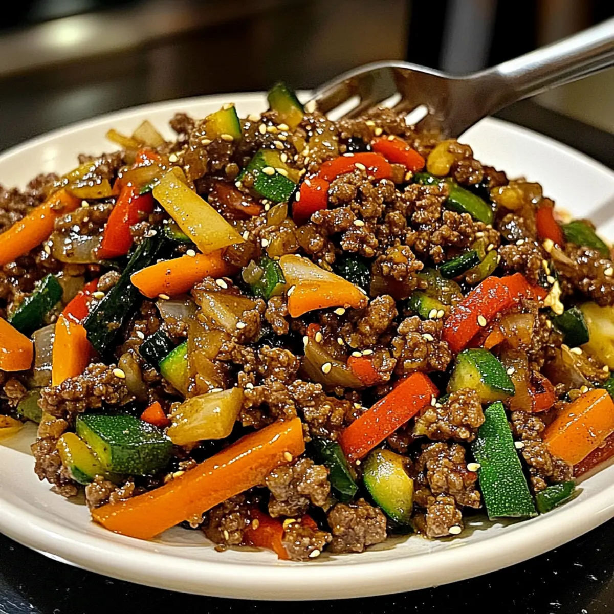 Easy Ground Beef and Veggie Stir Fry: Delicious Comfort Food