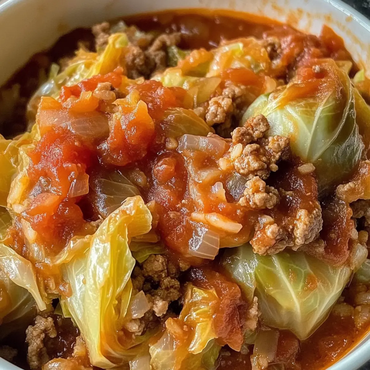 Easy Slow Cooker Unstuffed Cabbage Rolls: Delicious Comfort Food