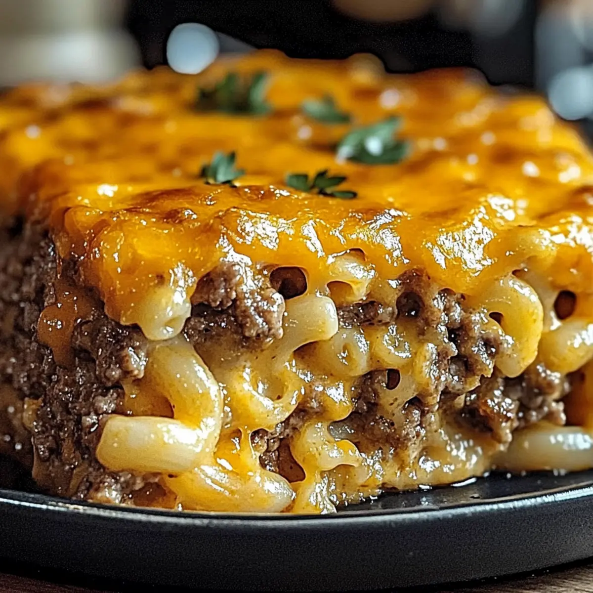Irresistible Mac and Cheese Meatloaf Casserole Recipe