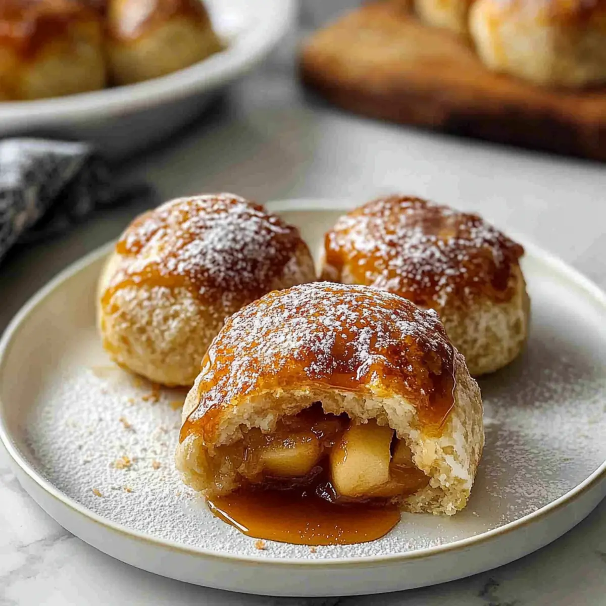 Irresistible Caramel Apple Pie Bombs for Cozy Fall Evenings