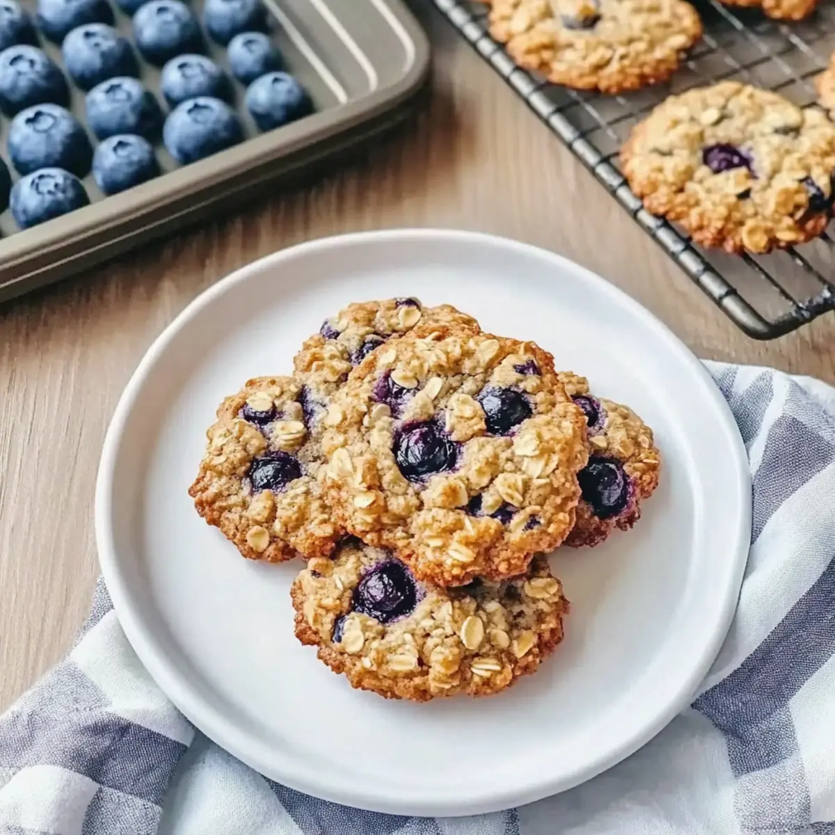 Irresistibly Chewy Blueberry Oatmeal Cookies Everyone Loves