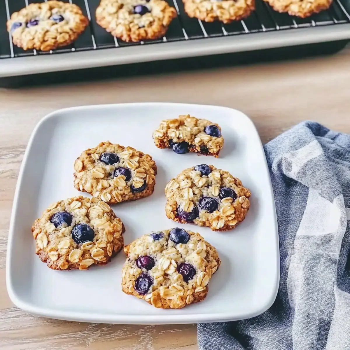 Irresistibly Chewy Blueberry Oatmeal Cookies Everyone Loves