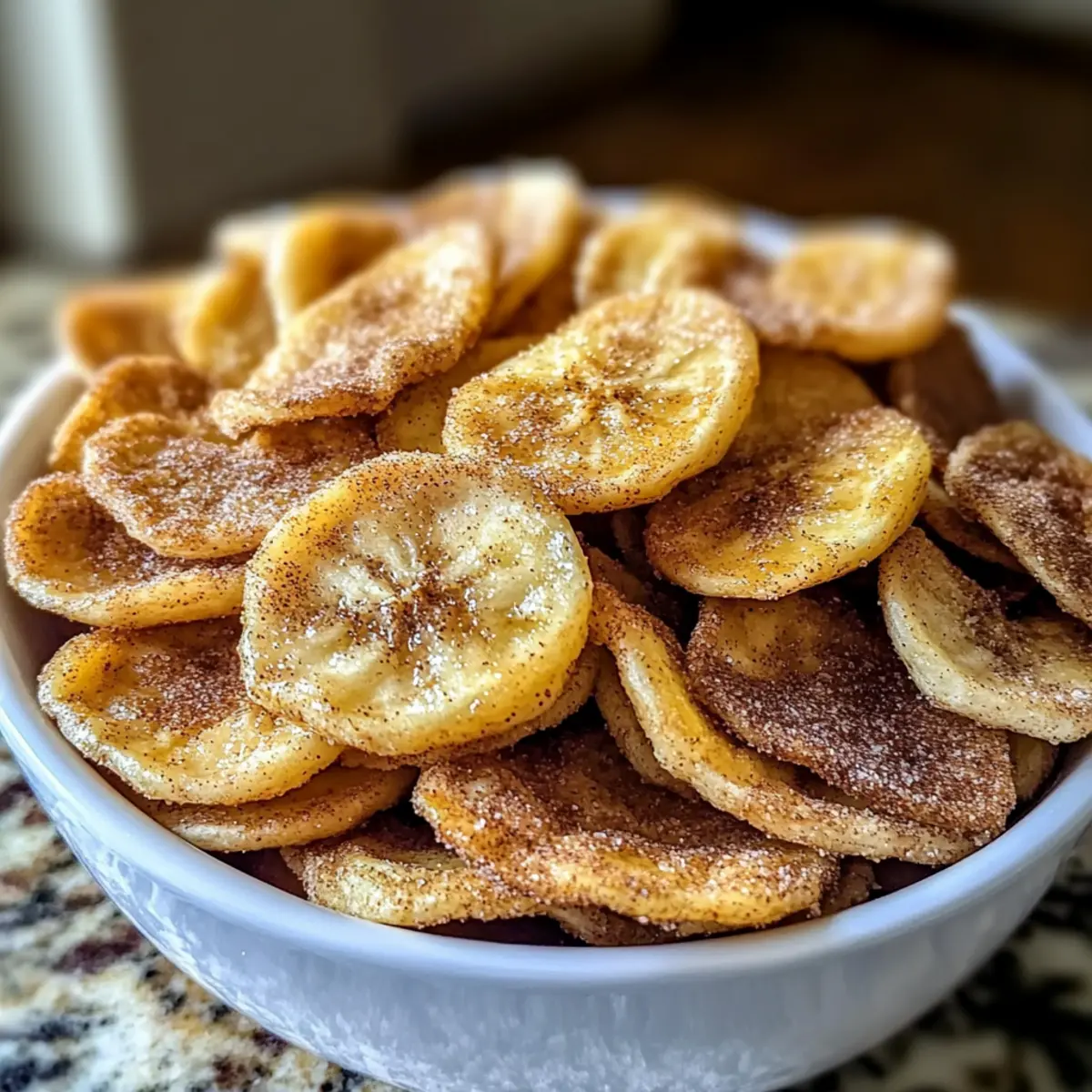 Irresistible Cinnamon Banana Chips: Your Guilt-Free Snack Delight